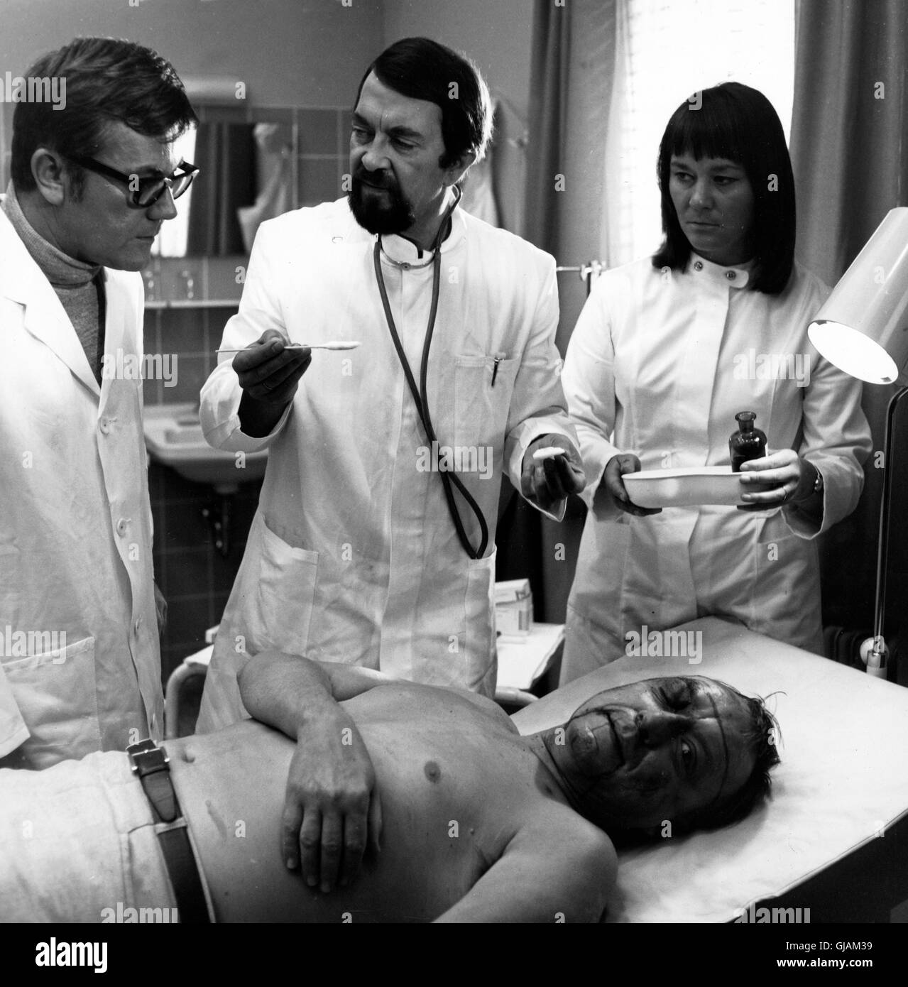 Episode "Strandgut" aus der Krimireihe "Tatort", Deutschland 1972, Regie: Wolfgang Petersen ...