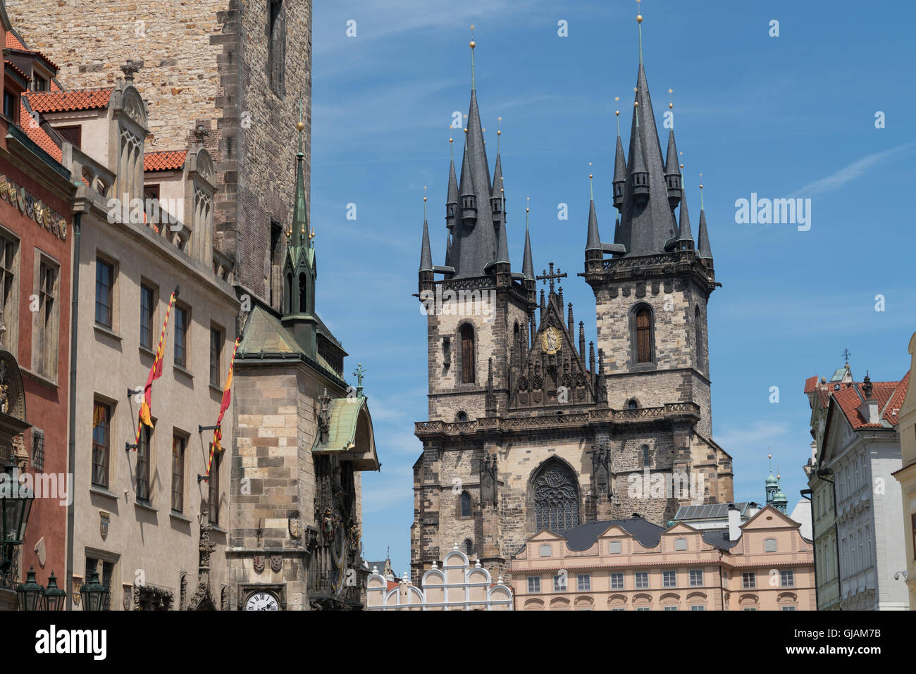 Týn church hi-res stock photography and images - Alamy