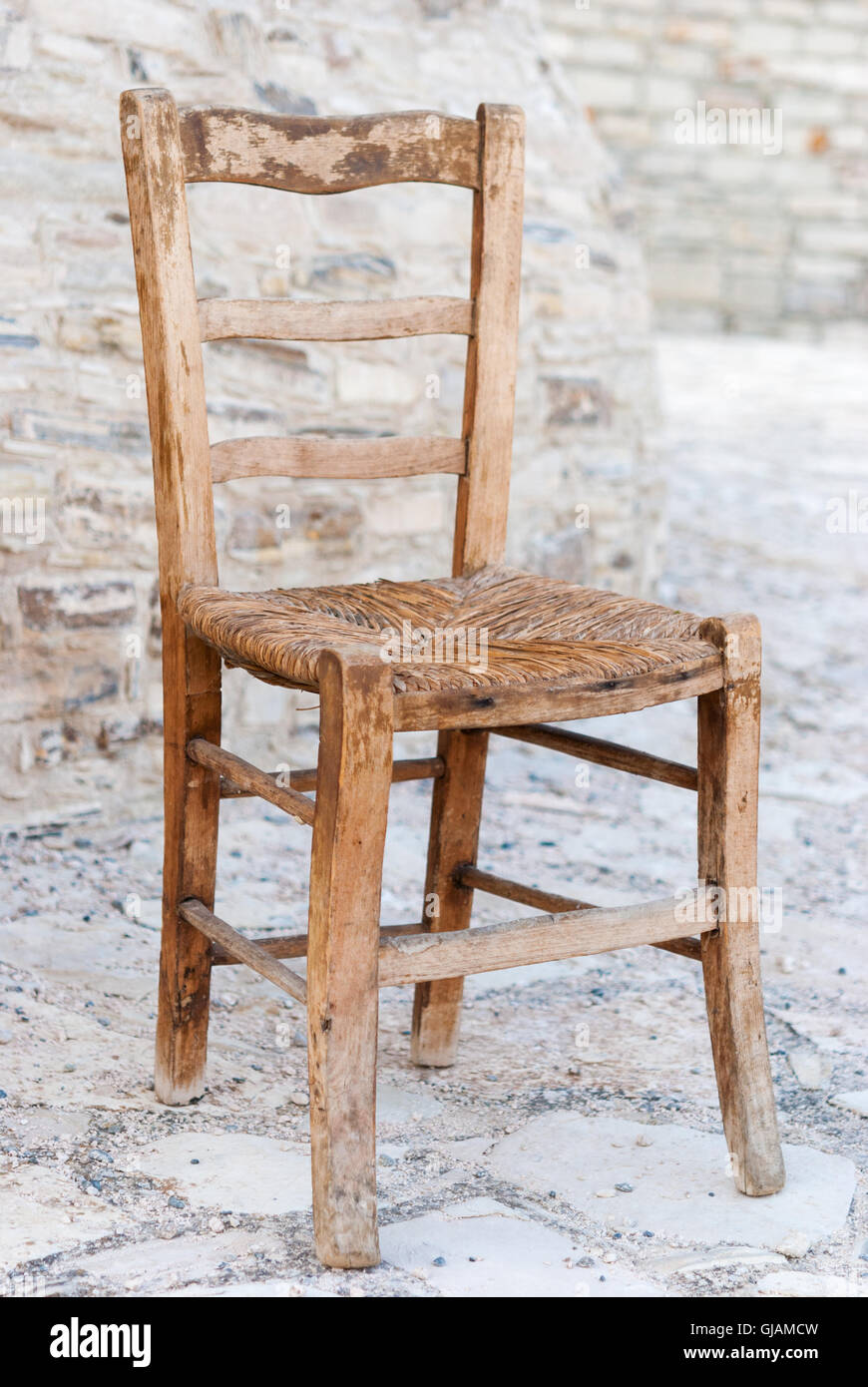 Traditional cypriot chairs hi-res stock photography and images - Alamy