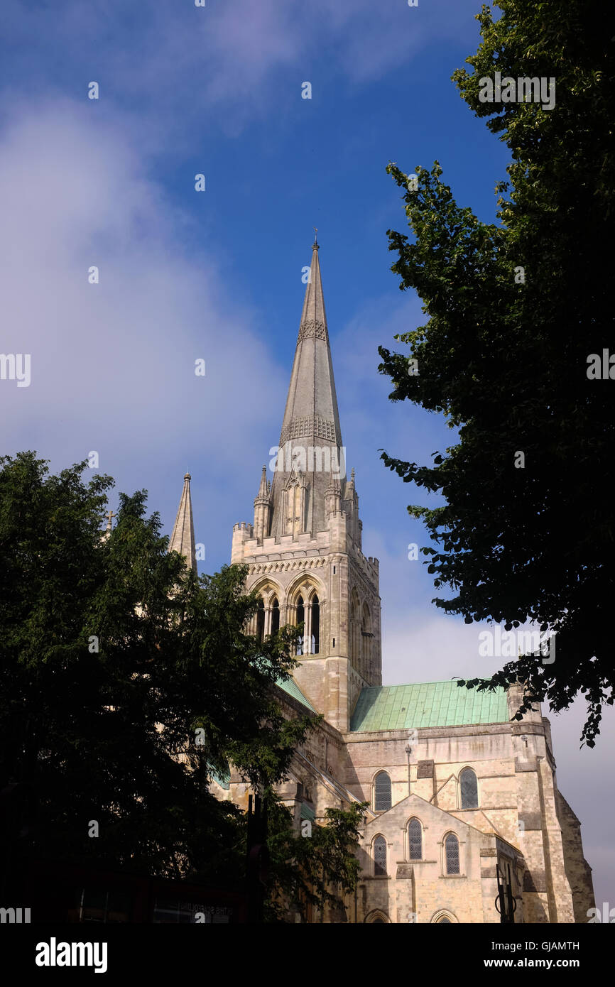 Chichester Cathedral West Sussex UK Stock Photo - Alamy