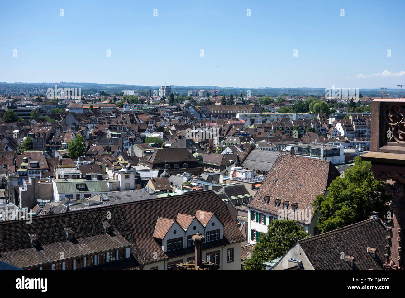 Roche tower basel hi-res stock photography and images - Alamy