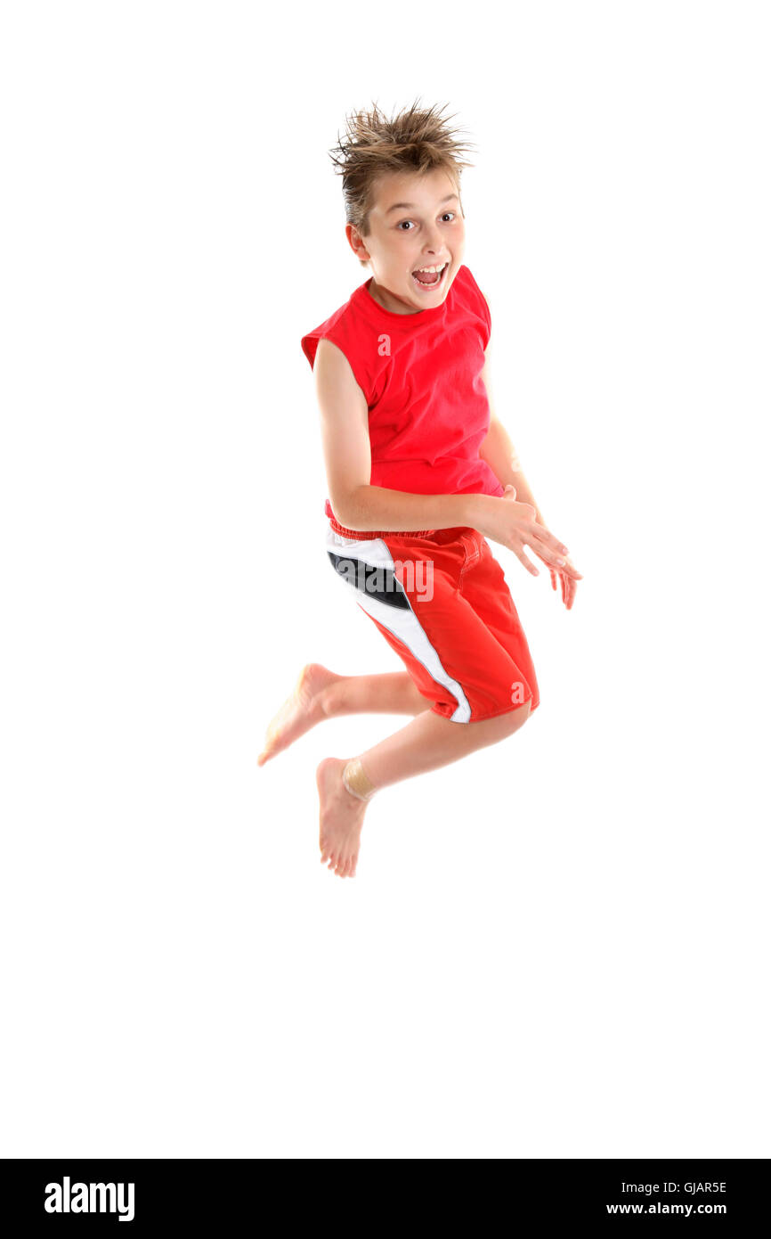 Jump for Joy Stock Photo - Alamy