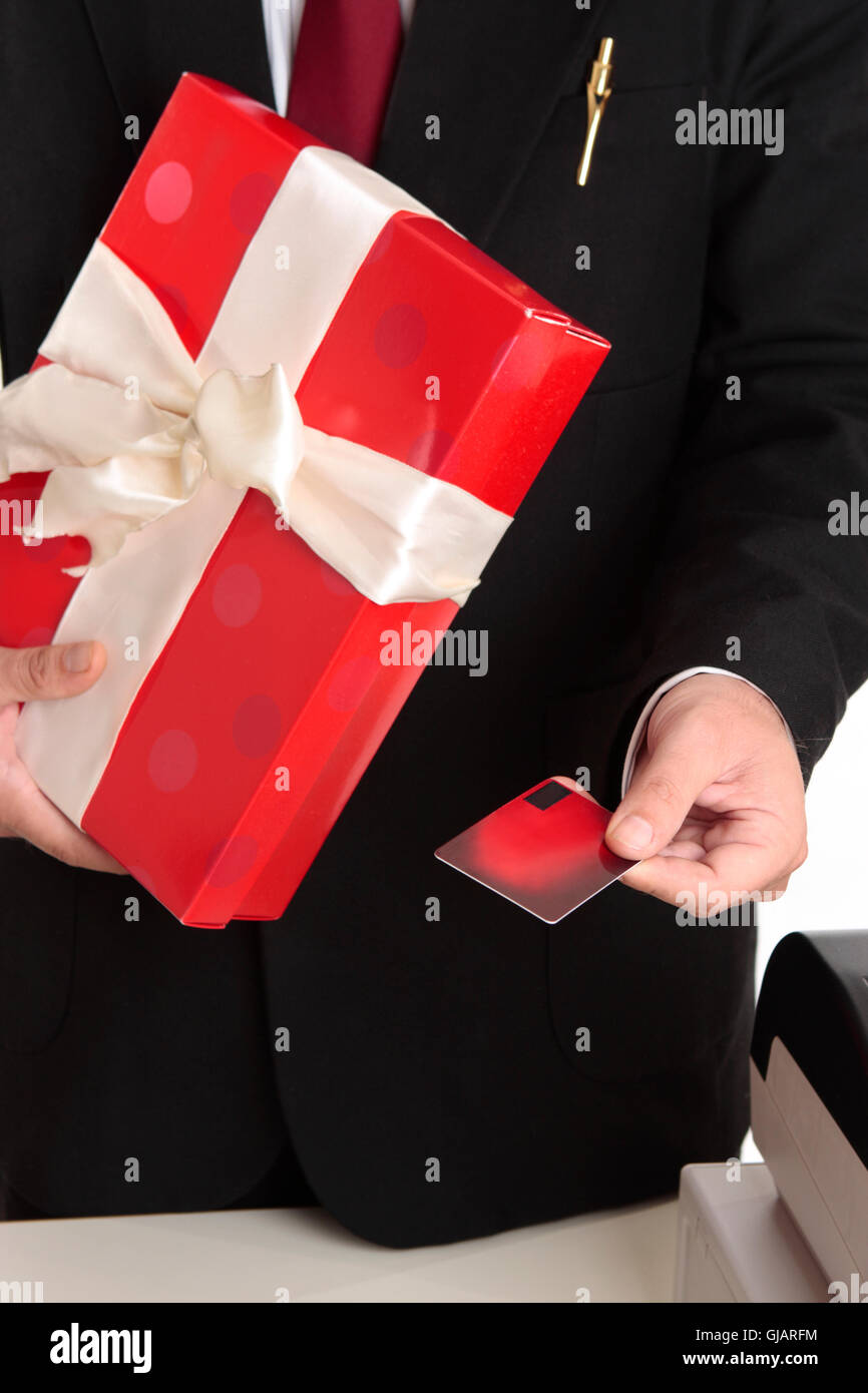 Present purchase hi-res stock photography and images - Alamy