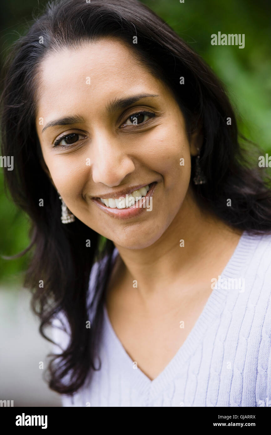 Pretty Indian Woman Stock Photo - Alamy