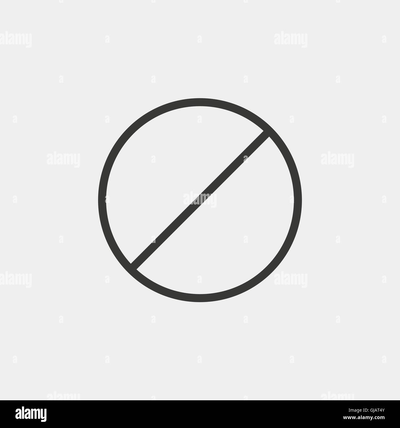 Prohibit restriction Black and White Stock Photos & Images - Alamy