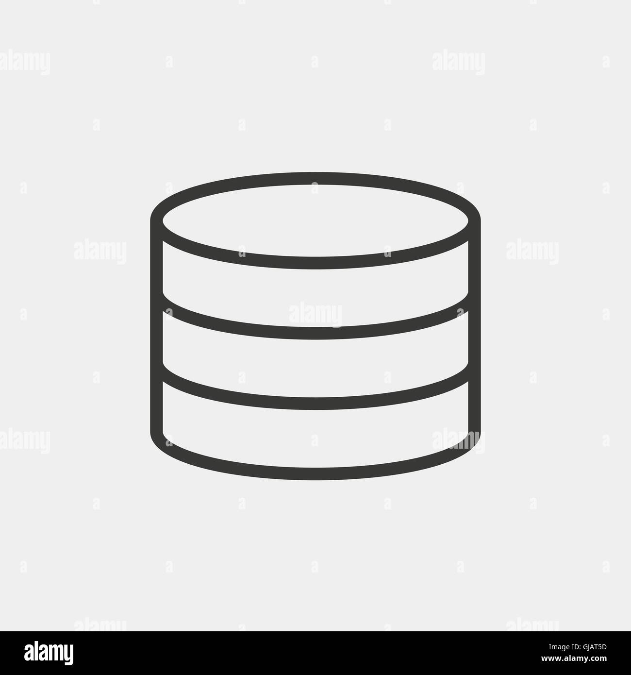 Database icon hi-res stock photography and images - Alamy