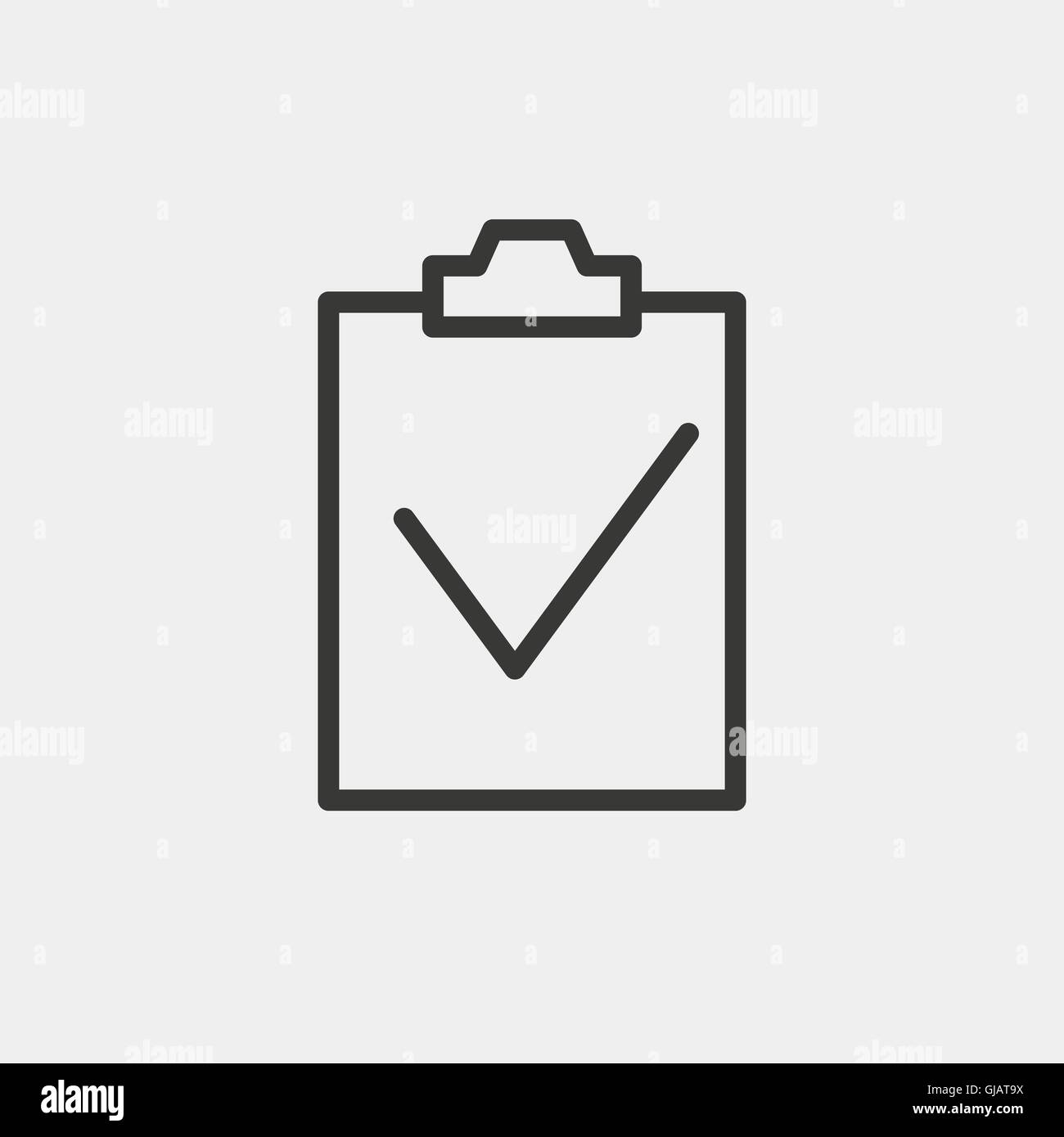 Passed icon Stock Vector Images - Alamy