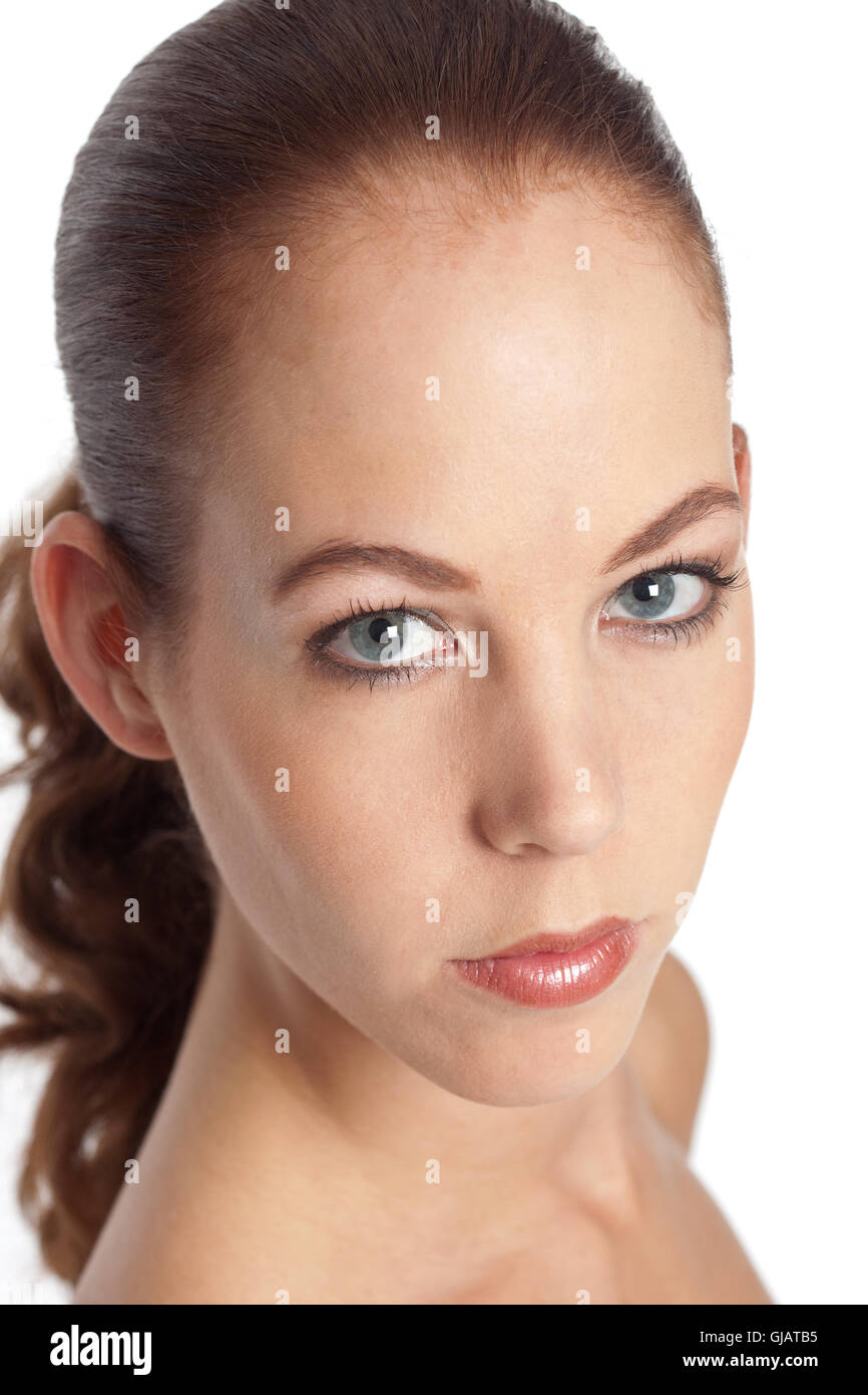 Natural beauty portrait Stock Photo - Alamy