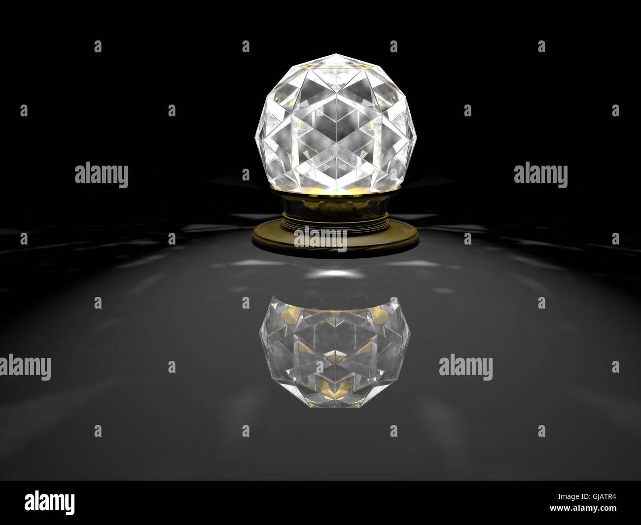 jewel with caustics effects Stock Photo - Alamy