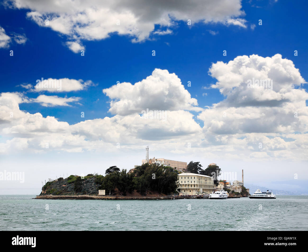 Famous Alcatraz Island in San Francisco Stock Photo - Alamy