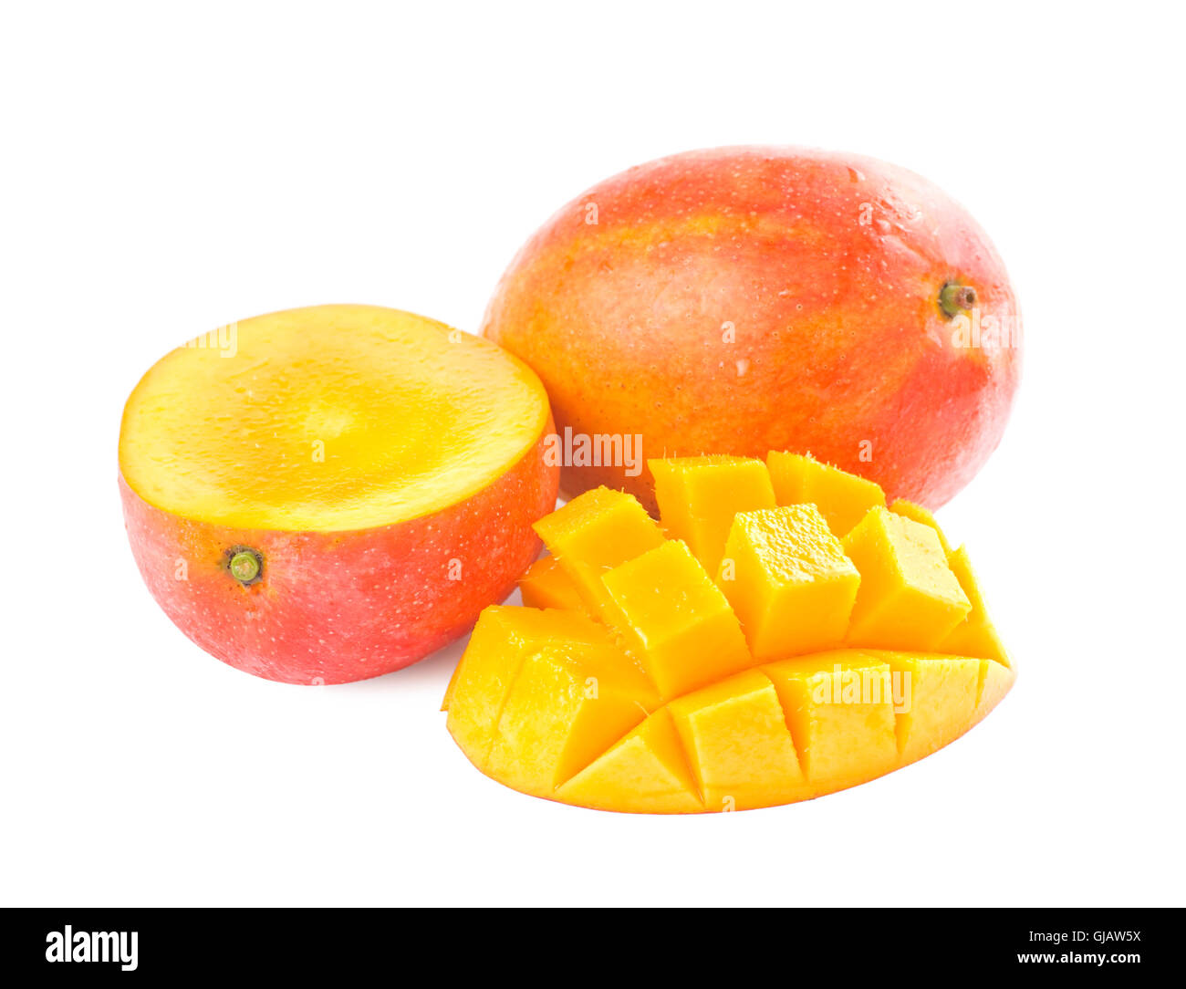 Piece cut delicious green Cut Out Stock Images & Pictures - Alamy