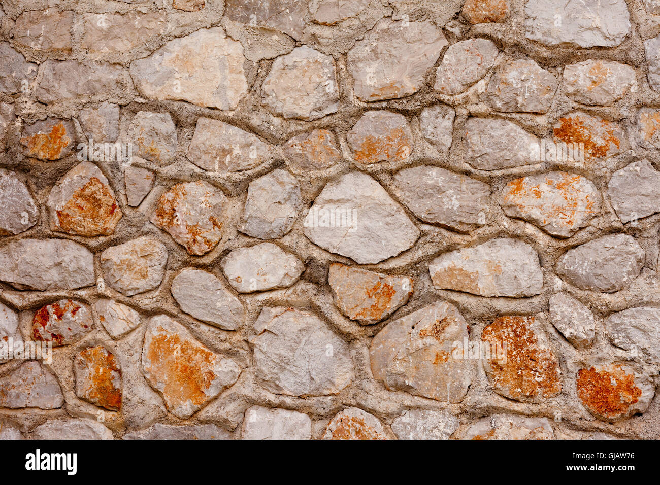 Rubblestone Wall Background Texture Pattern Stock Photo - Alamy