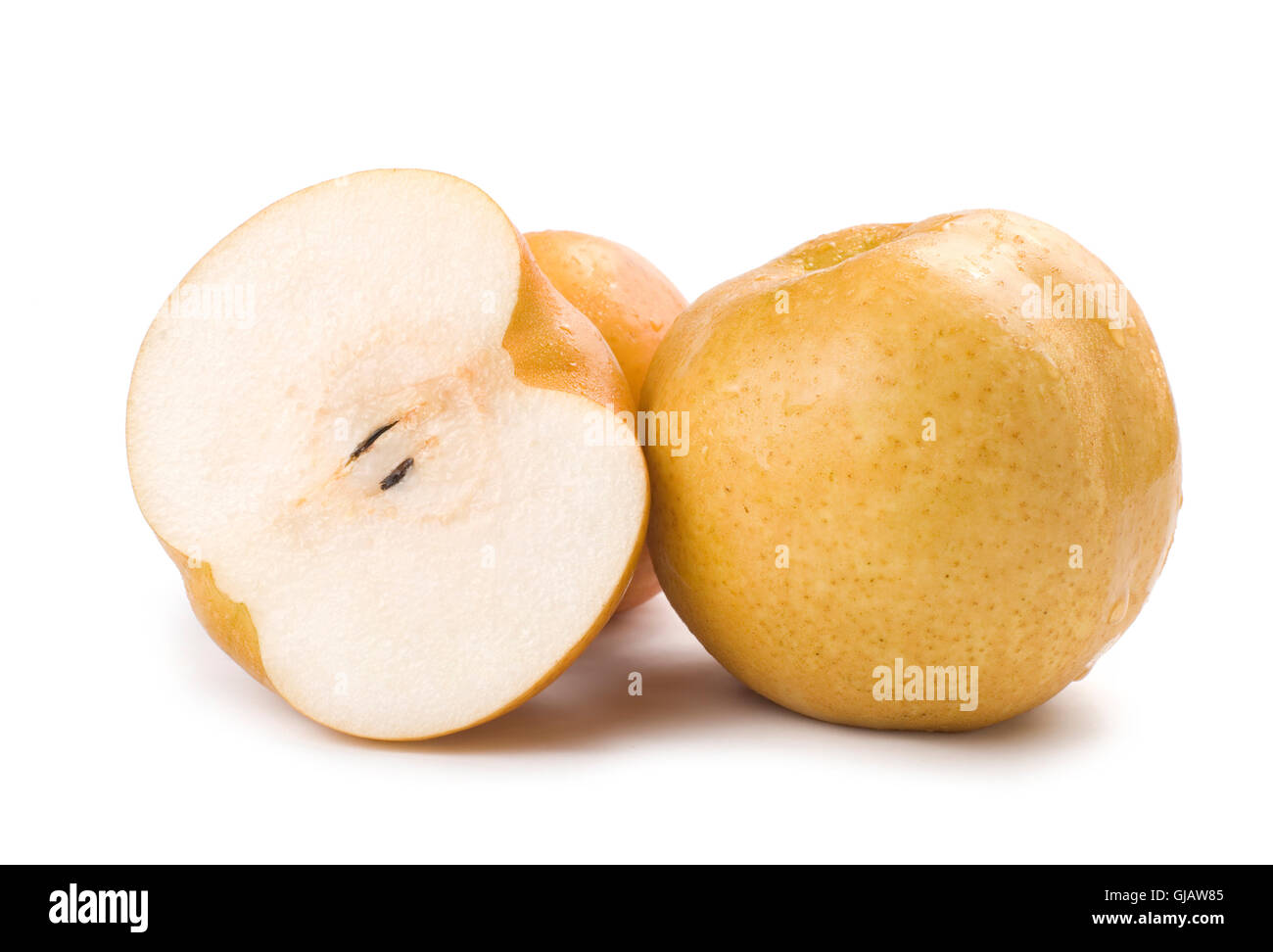 Fresh Japanese pears Stock Photo - Alamy