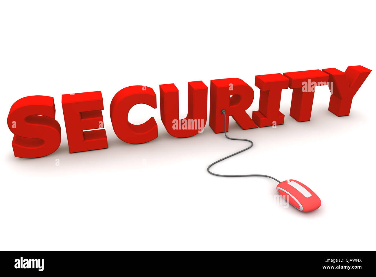 Safety 3d red letters hi-res stock photography and images - Alamy