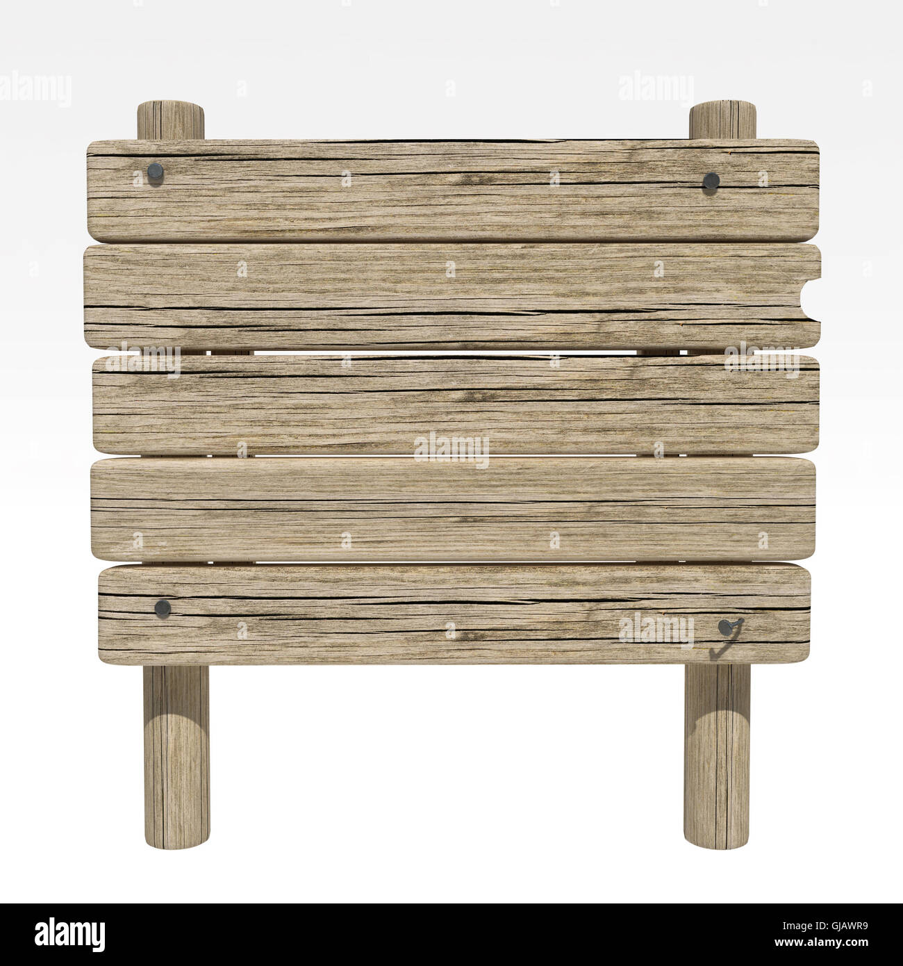 Old Wooden Sign Post