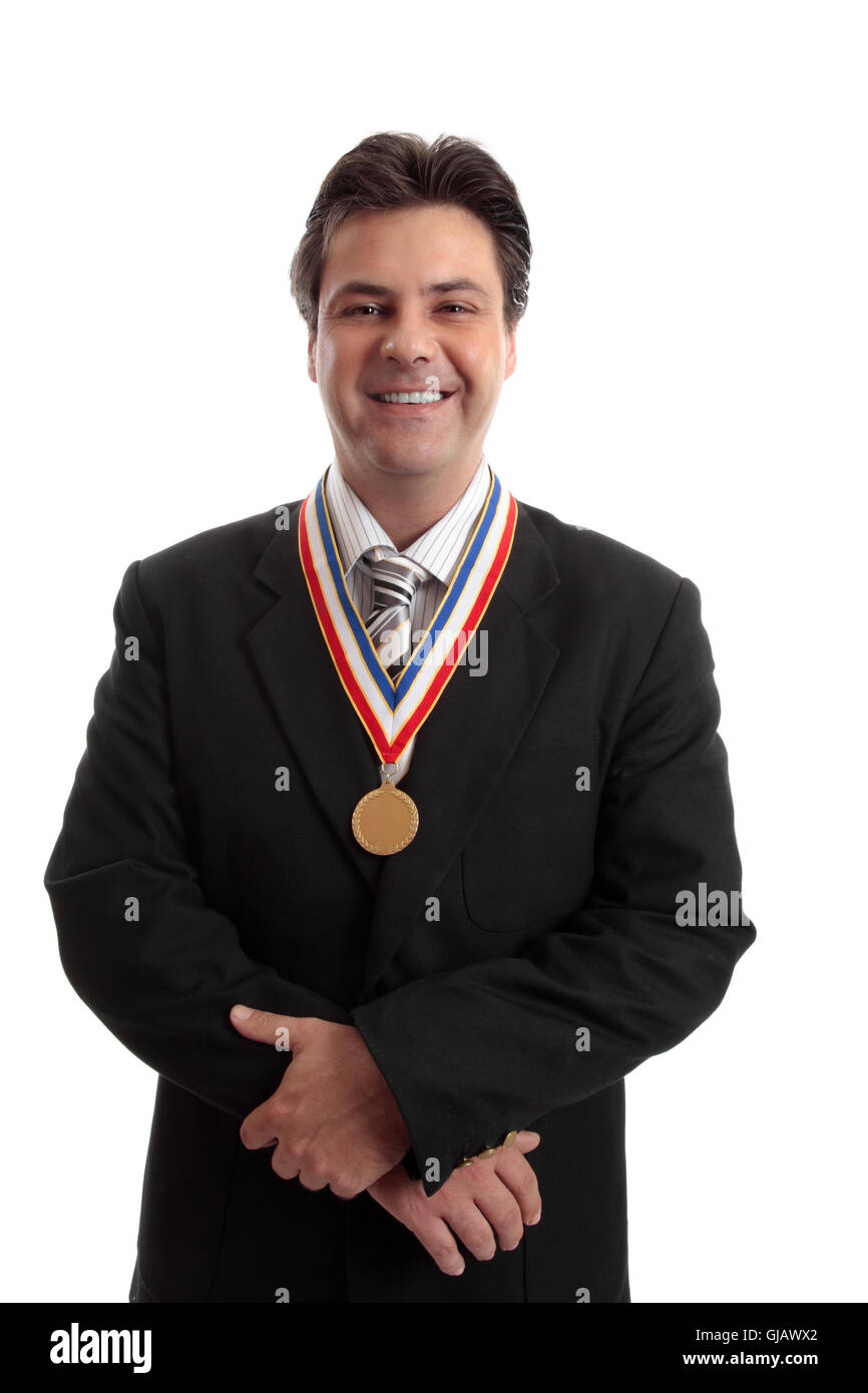 Salesman happy winner sales hi-res stock photography and images - Alamy