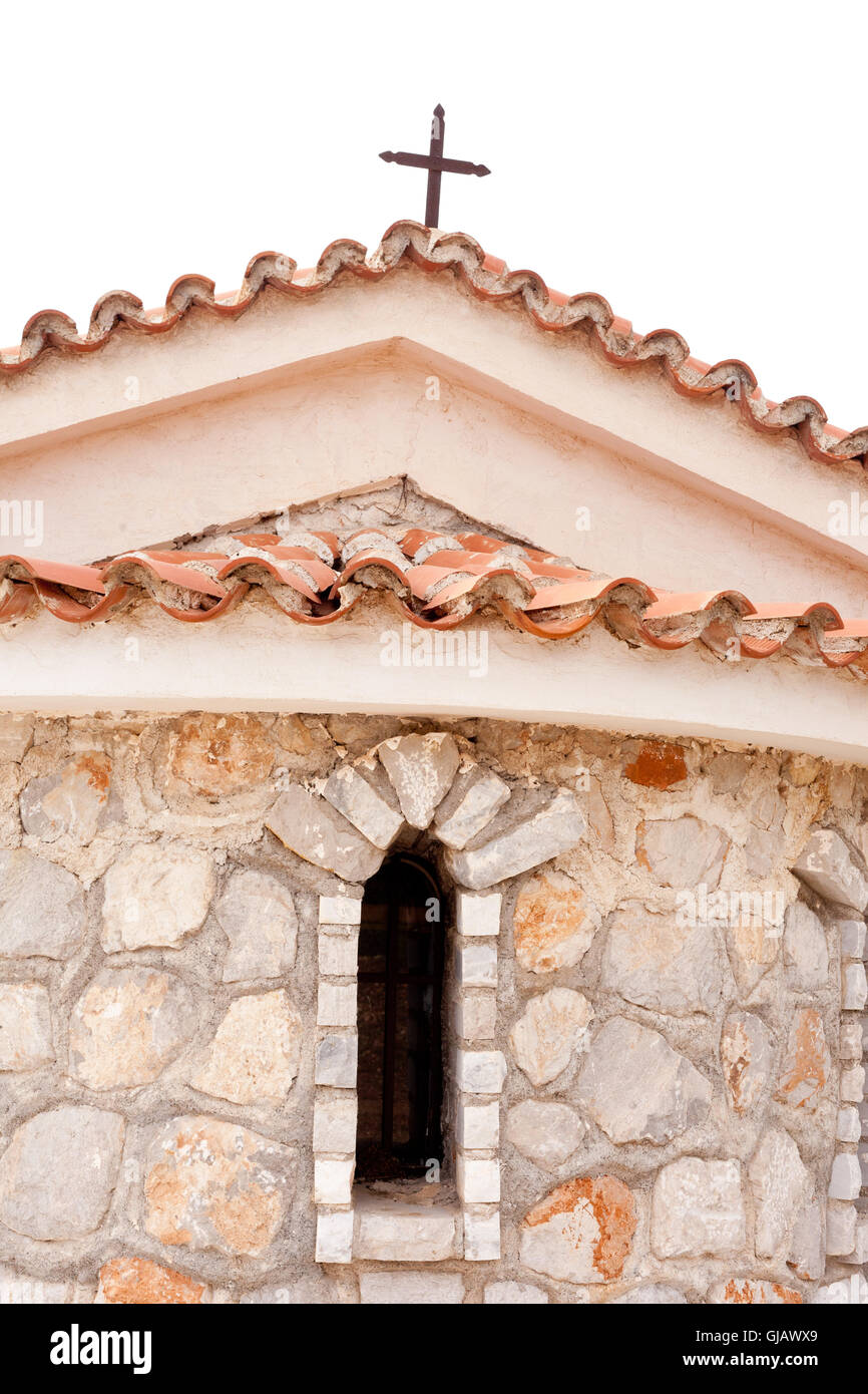 Greek temple roof construction hi-res stock photography and images - Alamy
