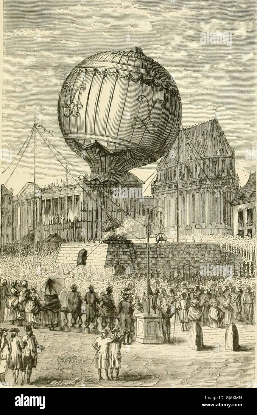 *Wonderful Balloon Ascents* (1870) presents the history of ballooning ...