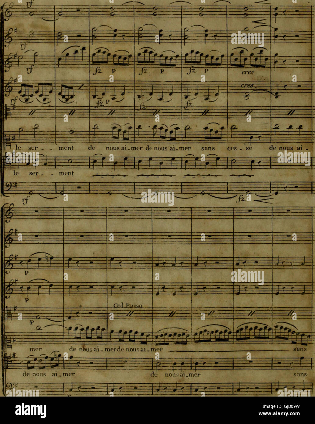 'Le Traitè nul' (1797) is a one-act opera, originally performed in ...