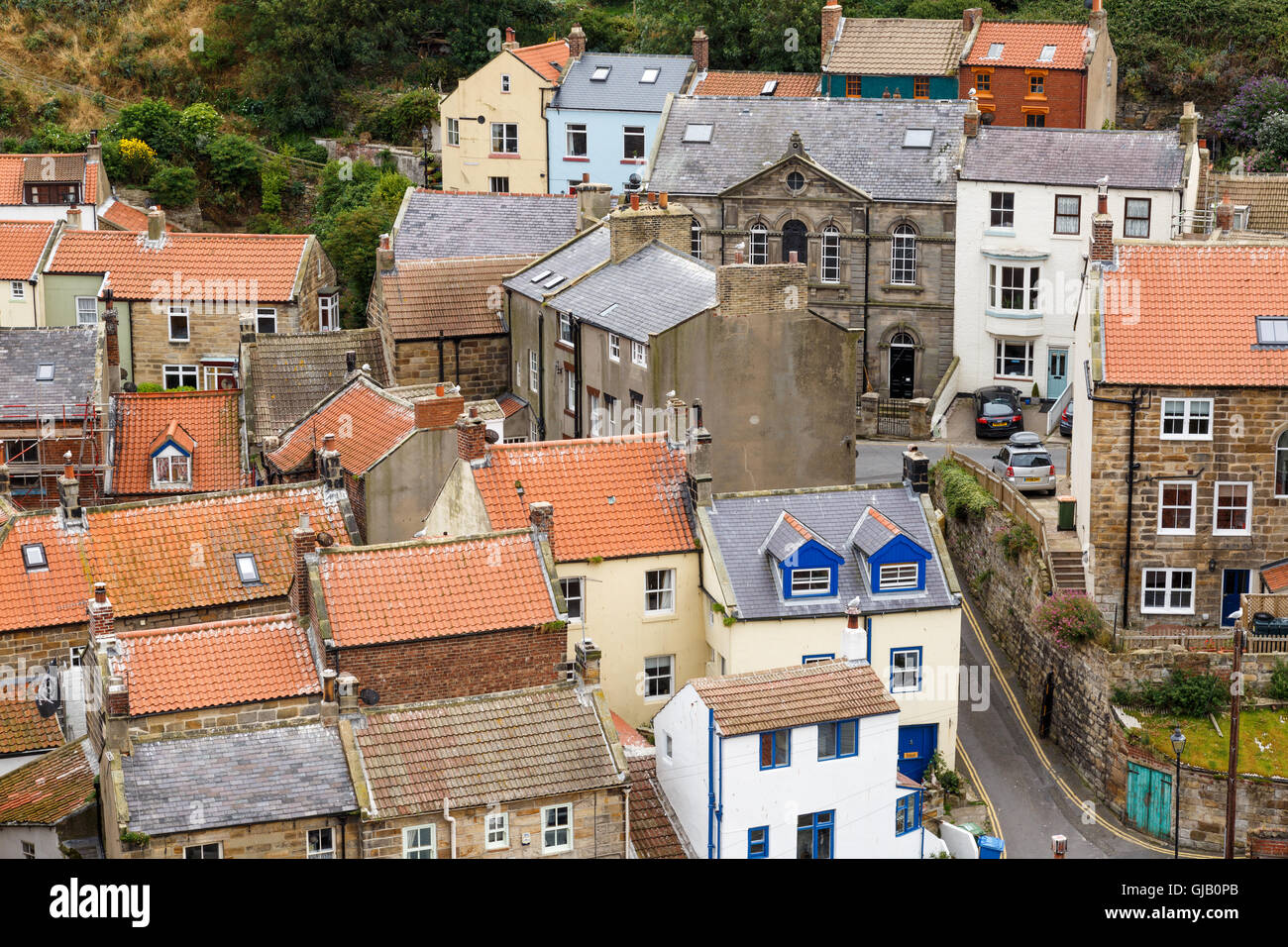 Yorkshire rooftops rooftop houses hi-res stock photography and images ...