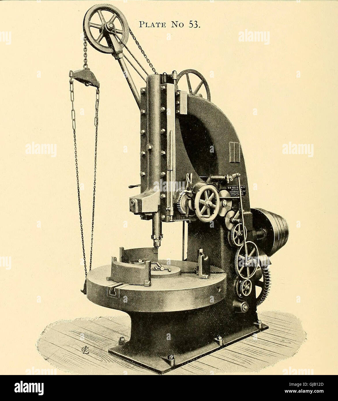 This 1899 illustrated catalog presents improved machine tools for ...