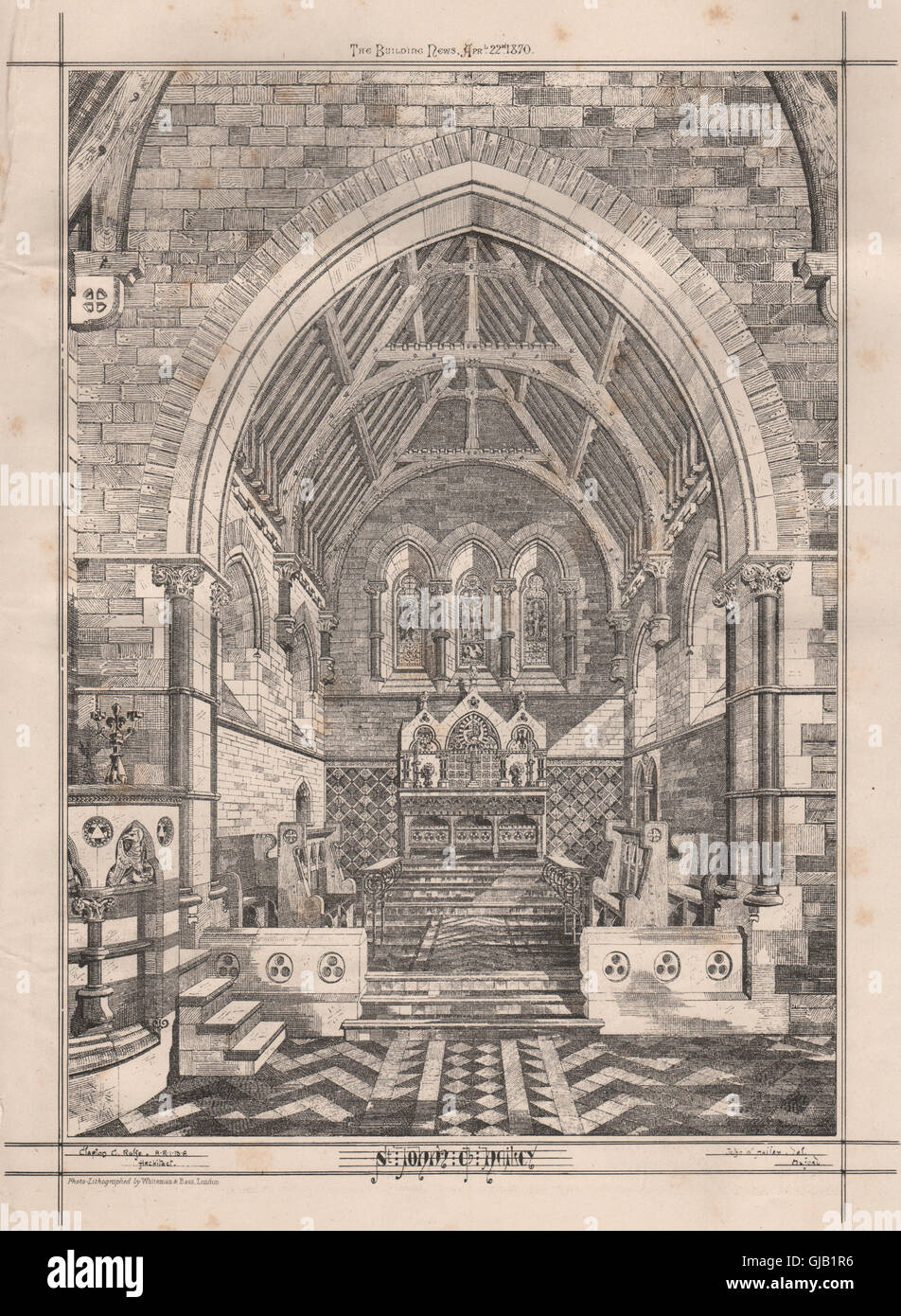 St. John, Hailey; Clapton C. Rolfe, A.R.I.B.A, Architect. Oxfordshire ...