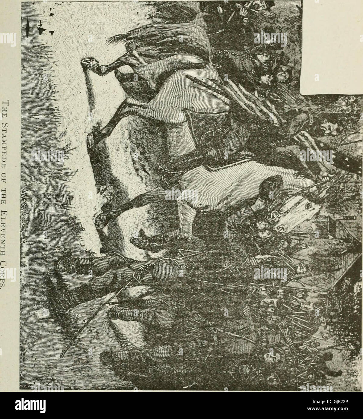 This historical account details the recruitment, organization, camp ...