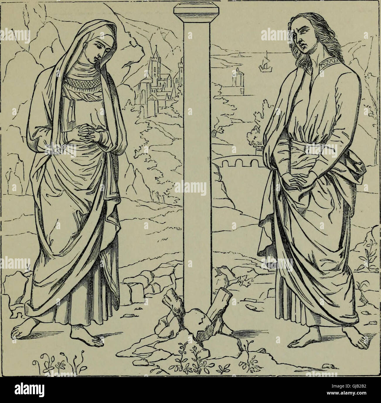 This 1872 work explores the representation of Christ and biblical ...