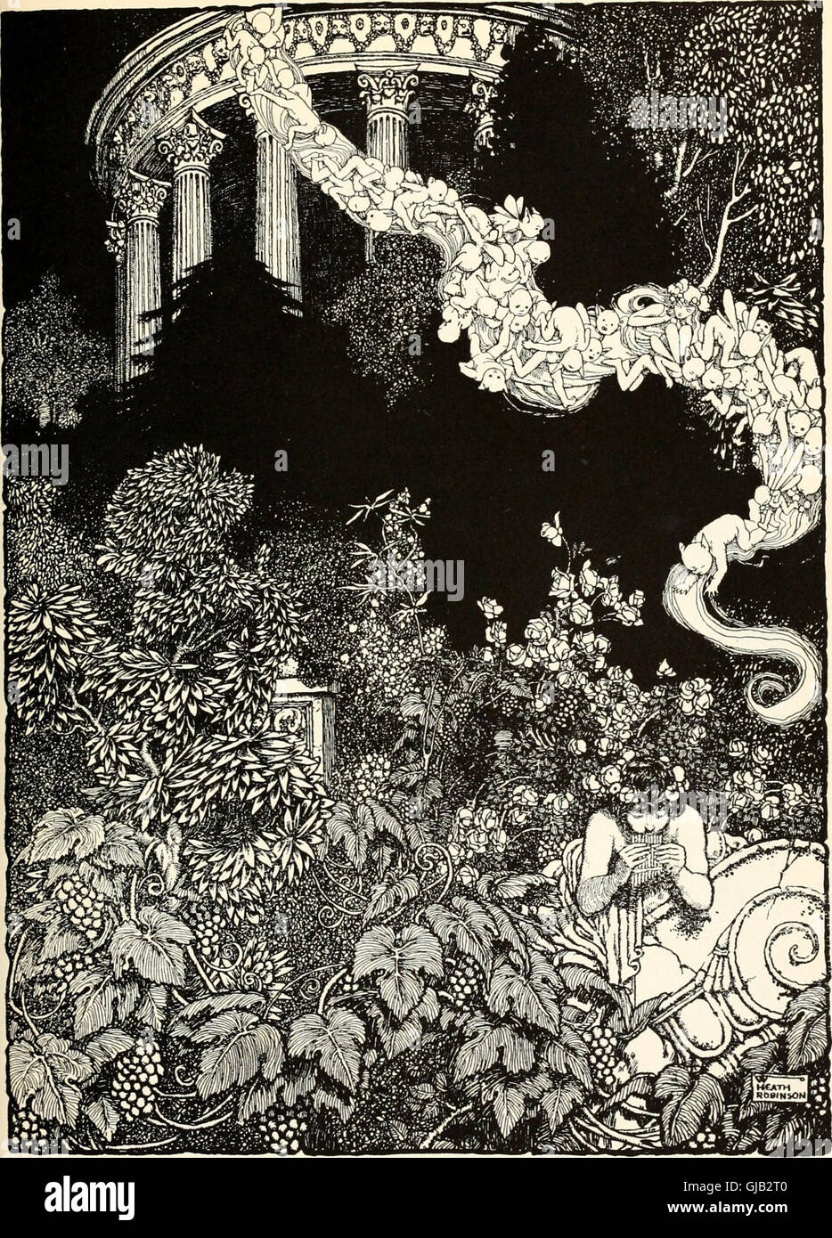 A 1914 edition of William Shakespeare's comedy 'A Midsummer Night's ...