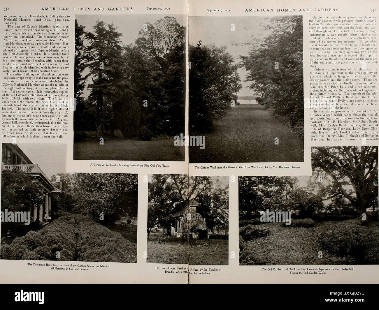 'American Homes and Gardens' (1907) showcases various home designs ...