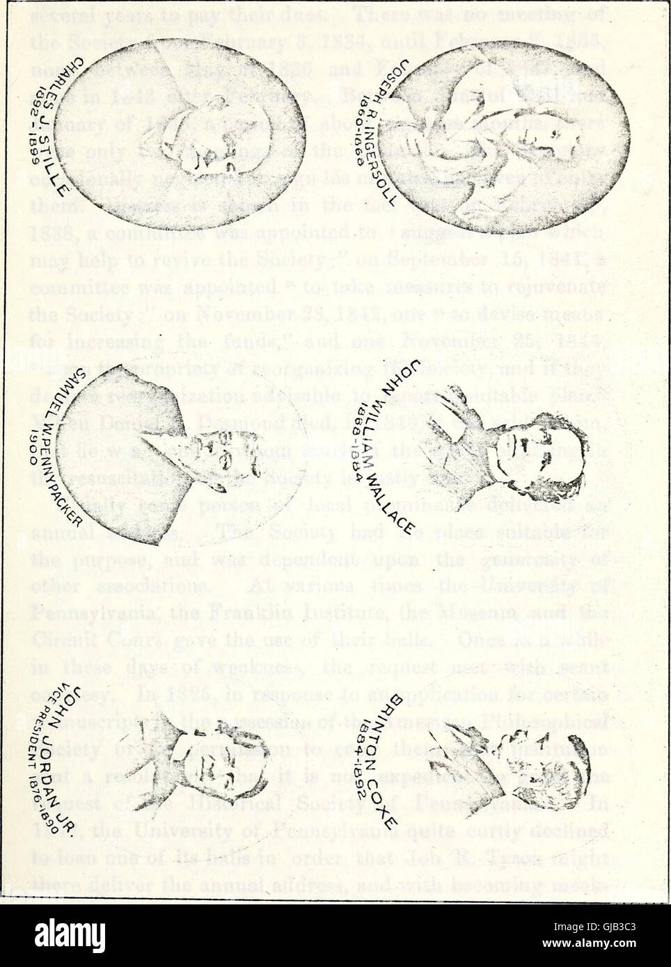 The Pennsylvania magazine of history and biography (1910 Stock Photo ...