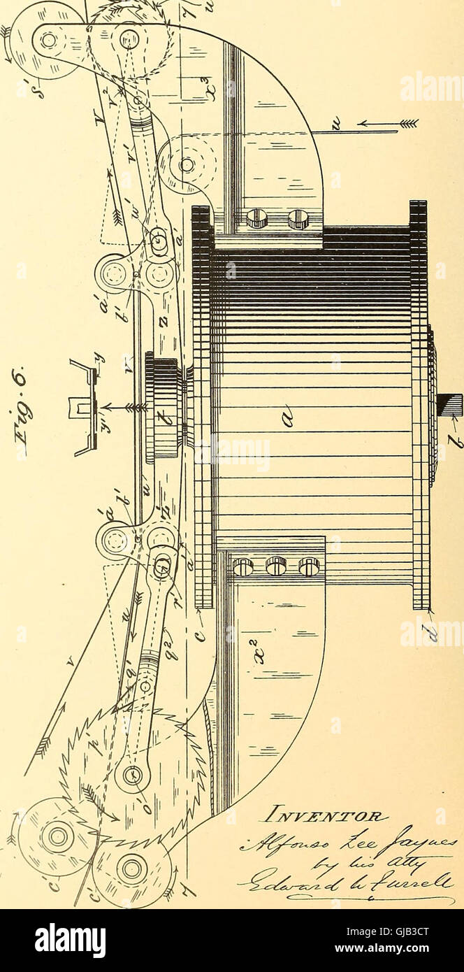 A compilation of U.S. patents from 1892 focusing on inventions related ...