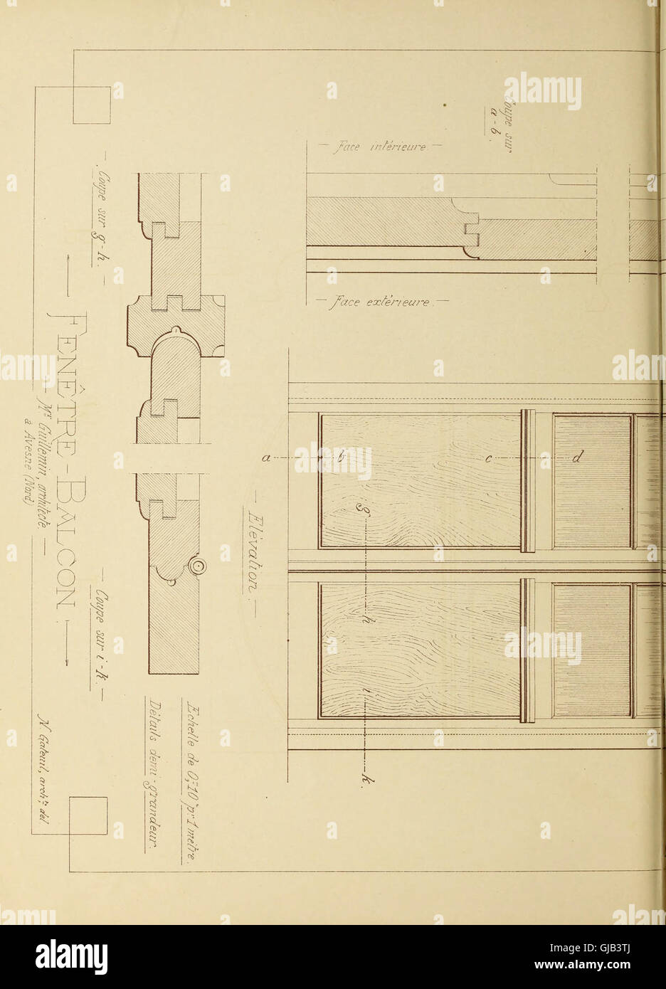 An 1858 French manual on practical carpentry, offering detailed ...