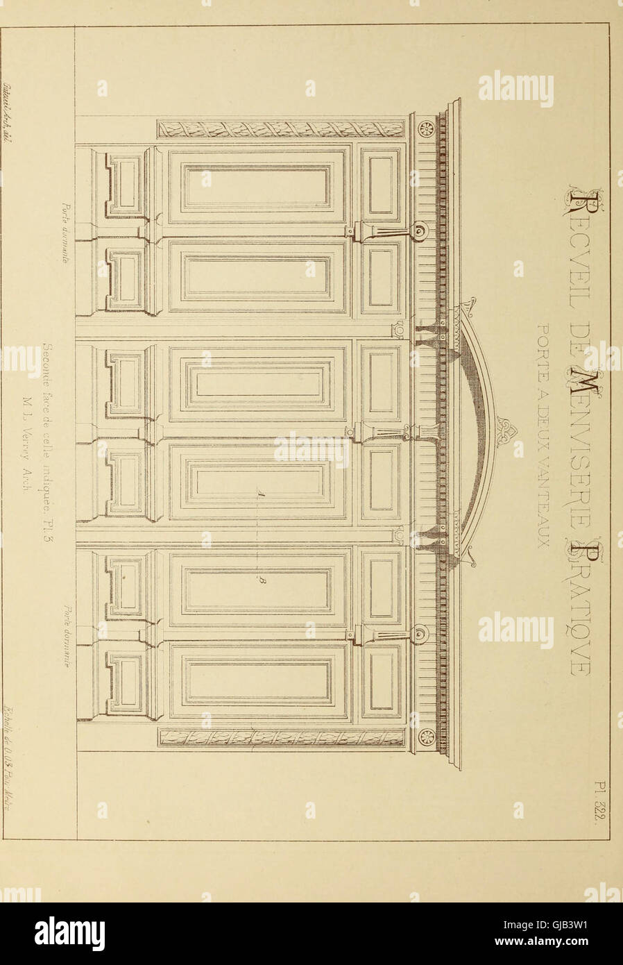 This 1858 practical carpentry guide, 'Recueil de menuiserie pratique ...