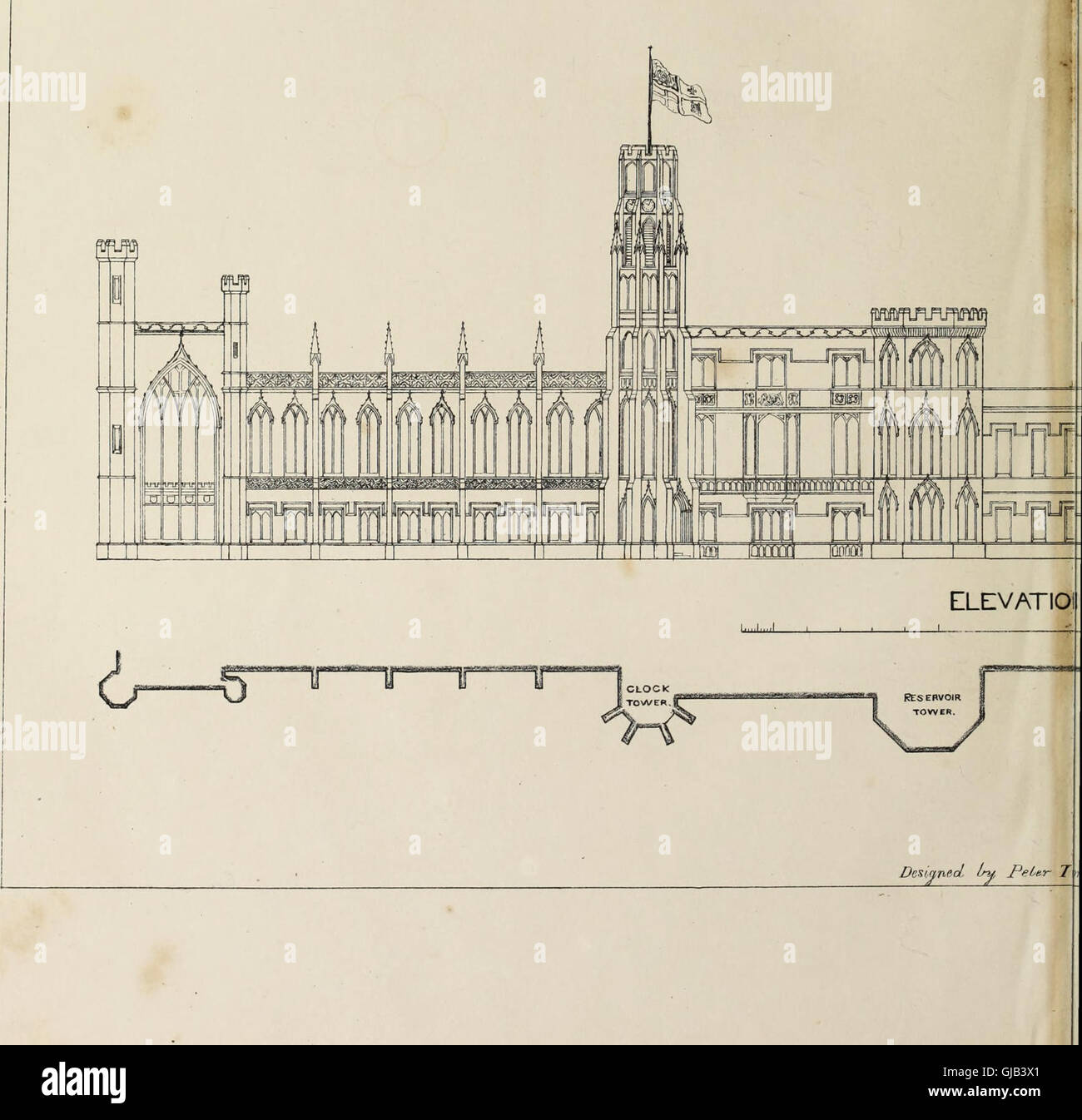 This collection presents architectural designs for the proposed new ...