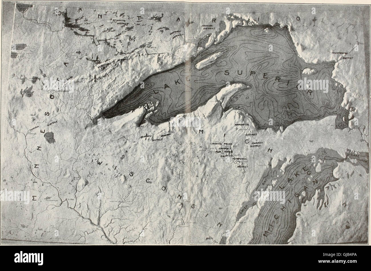 This 1918 geological report examines the mineral deposits and ...