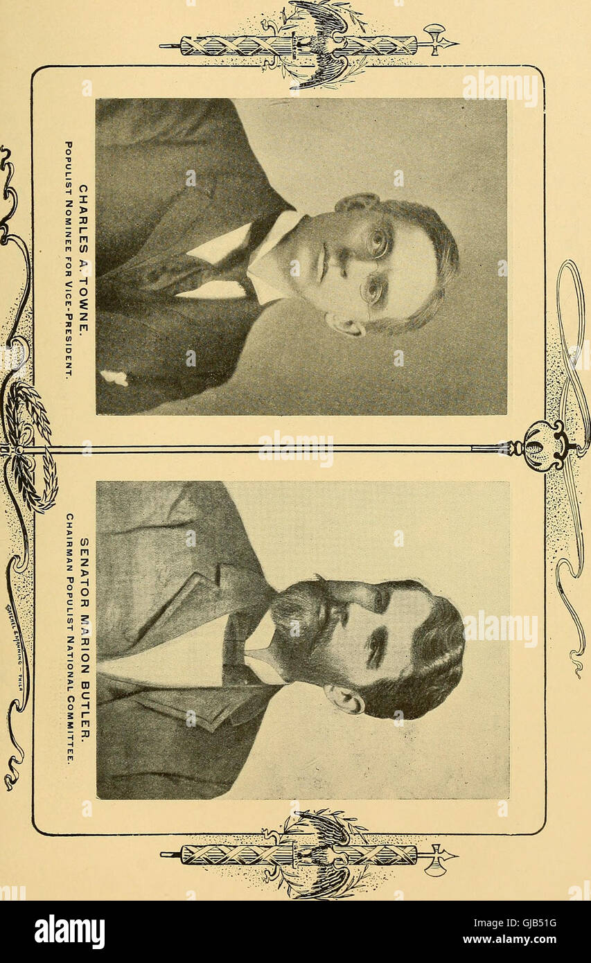 *The Voter's Guide for the Campaign of 1900* (1900) presents an ...