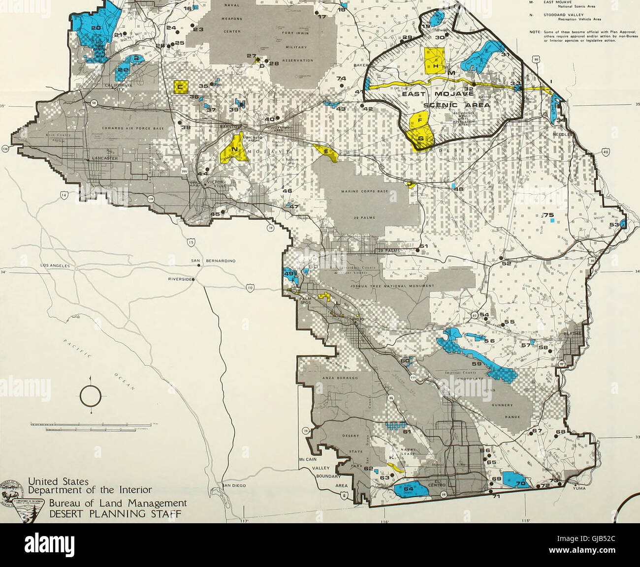 The 1980 California Desert Conservation Area Plan outlines strategies ...