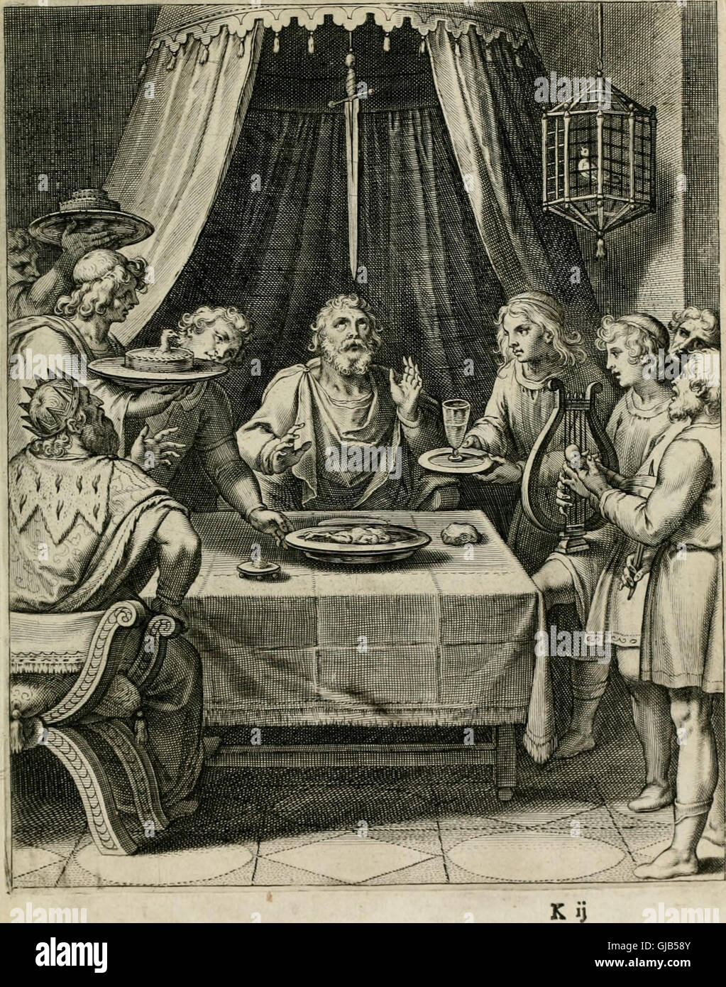 This 1607 publication presents the emblems of Horace, featuring ...