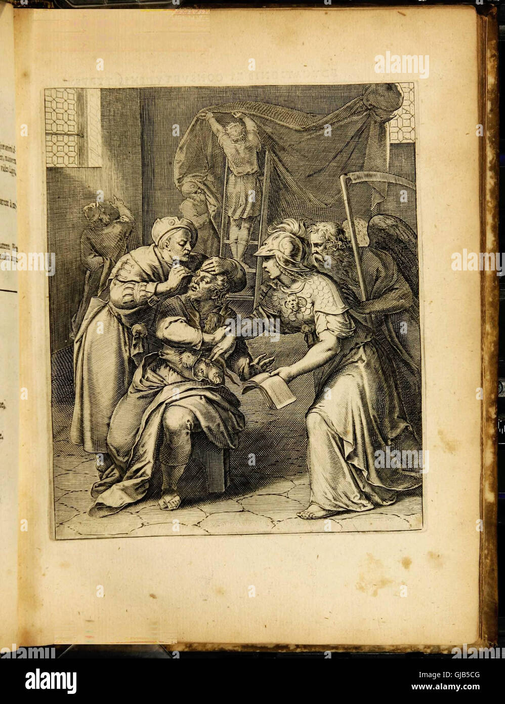 This 1612 publication features the emblematic works of the Roman poet ...