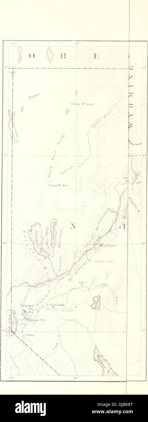Fortieth parallel survey hi-res stock photography and images - Alamy
