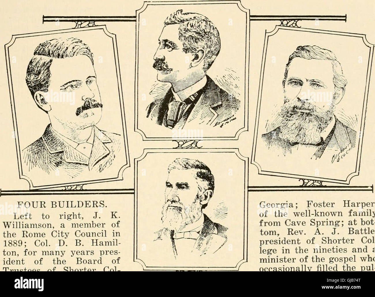 This 1922 history book details the development of Rome and Floyd County ...