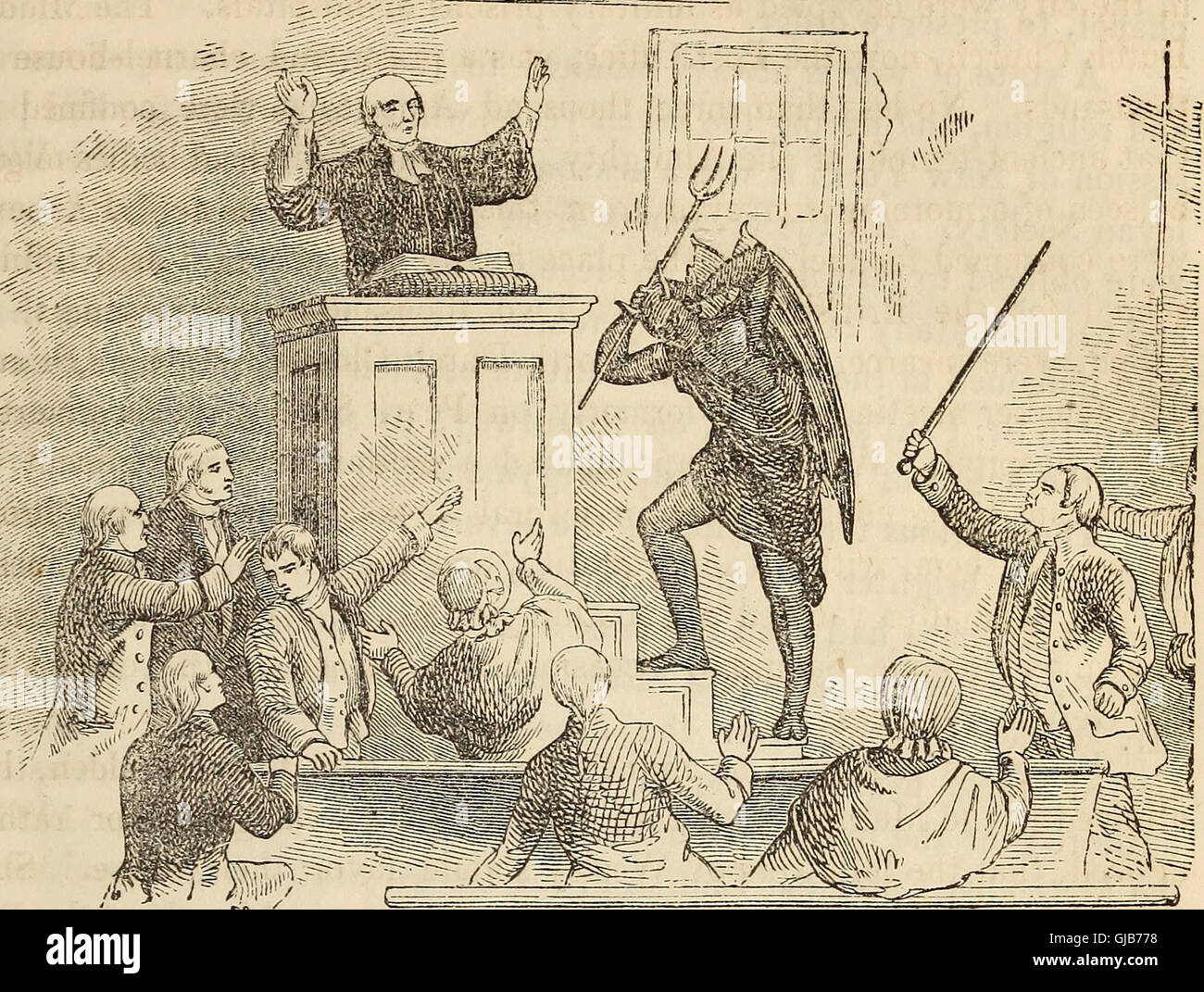 A 1854 book providing an overview of various religious denominations in ...