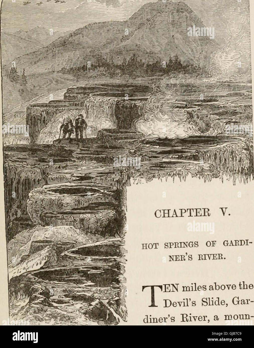 'Wonders of the Yellowstone Region' (1874) is a description of ...