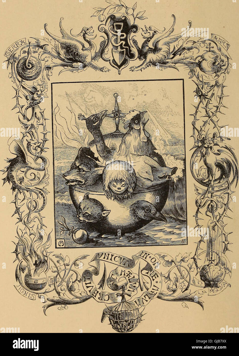 This 1861 edition of *Quarles' Emblems* features illustrated versions ...