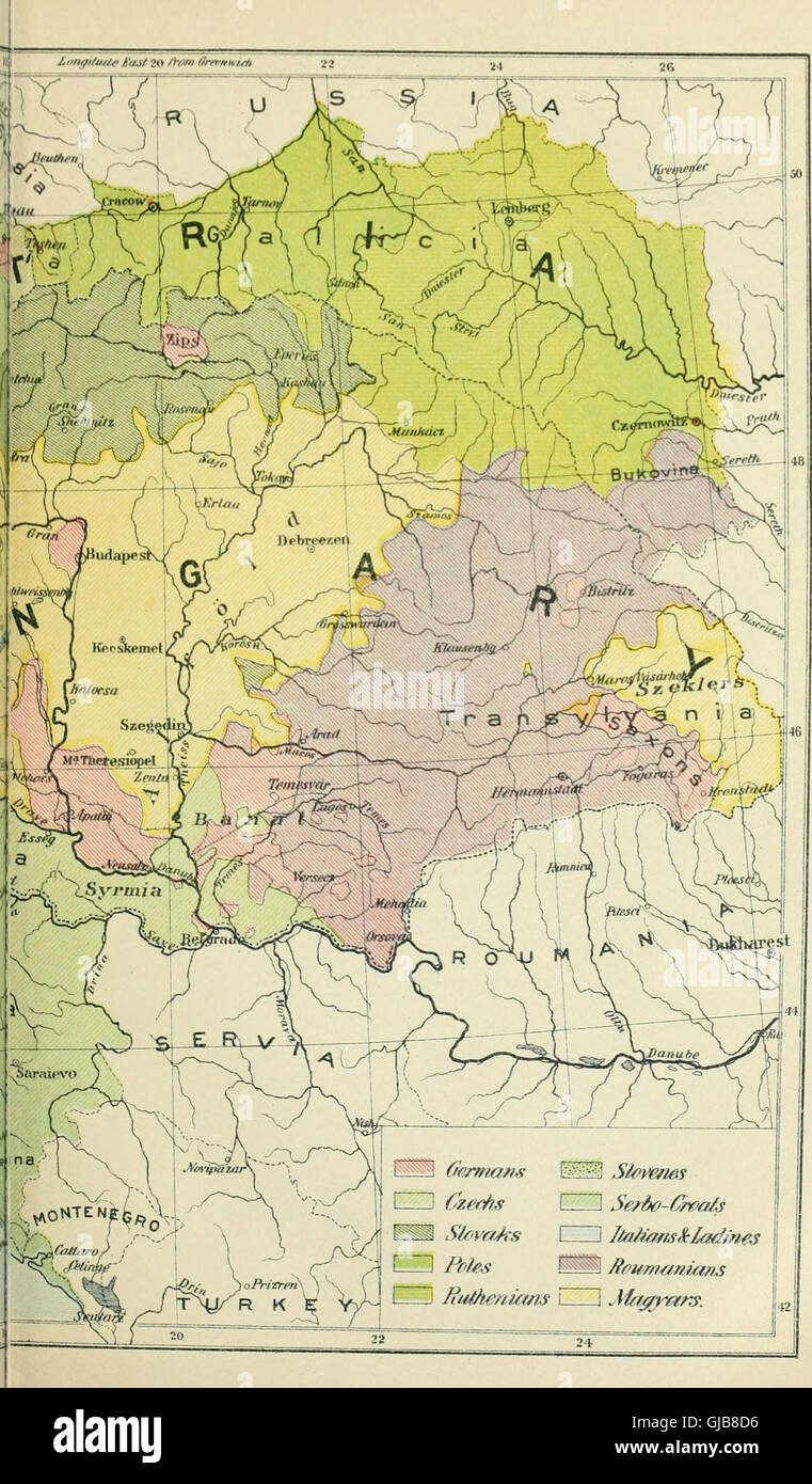 Europe europe 1910 antique map hi-res stock photography and images - Alamy