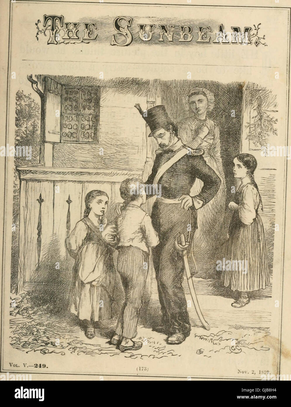 'Sunbeam' (1857) features a depiction of the Sunbeam, a prominent ...