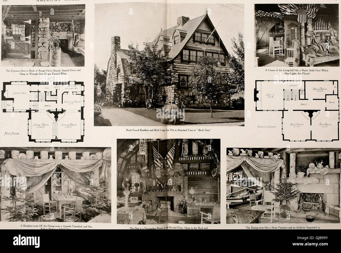 This 1907 publication focuses on the design and decoration of American ...