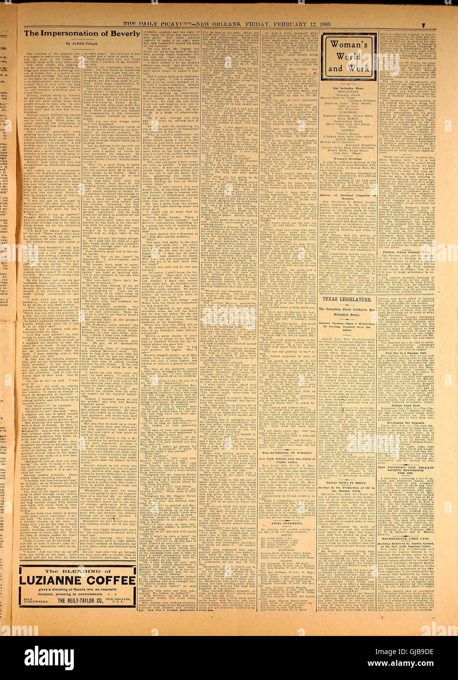 *The Daily Picayune* (1909) was a major New Orleans newspaper ...