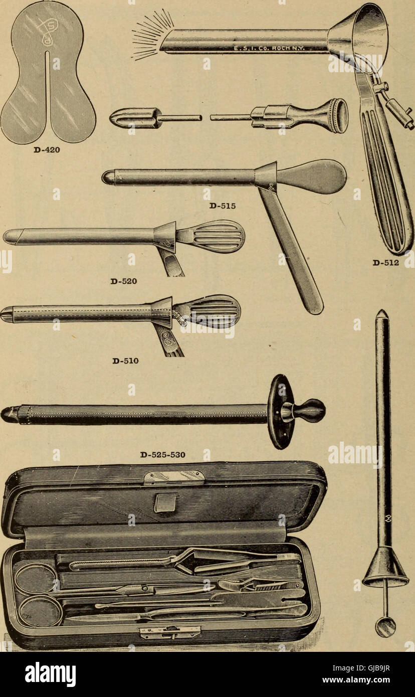 Surgical instrument catalog hi-res stock photography and images - Alamy